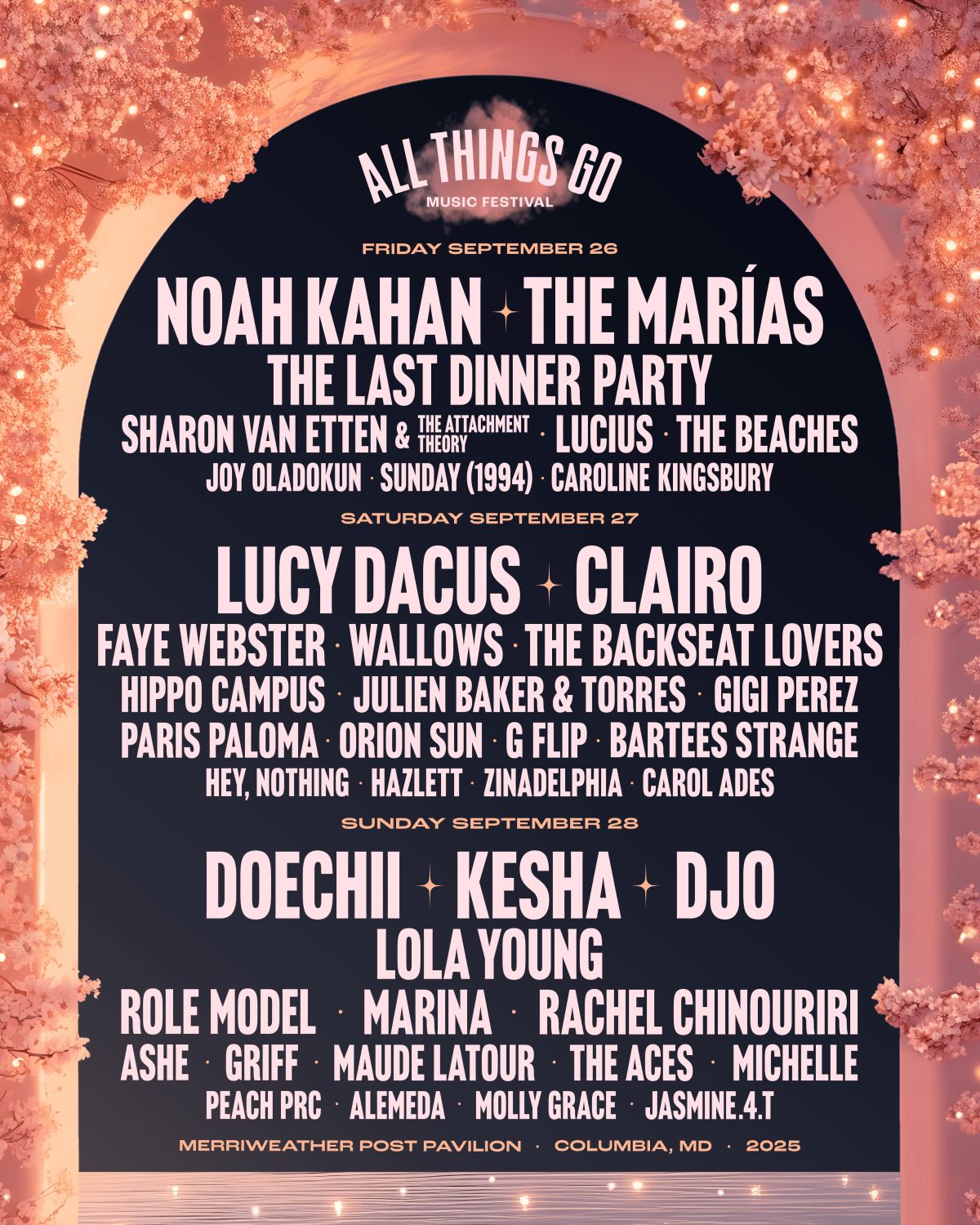 All Things Go Music Festival: Lucy Dacus, Clairo, ¡y más! - Sopitas USA